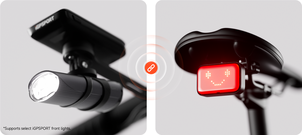 IGP SPORT ET6 Smart Emoji Taillight