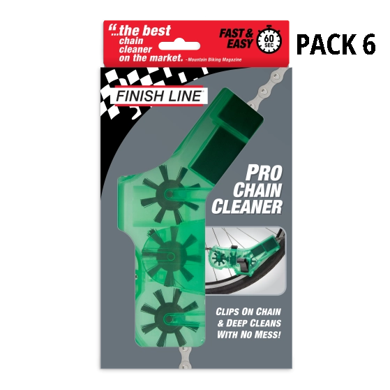 FINISH LINE PRO CHAIN CLEANER PACK 6